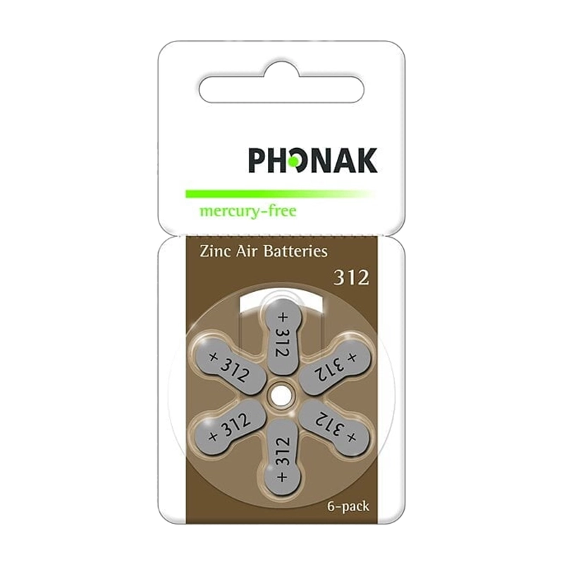 Phonak Piles 312 | Japebo.fr